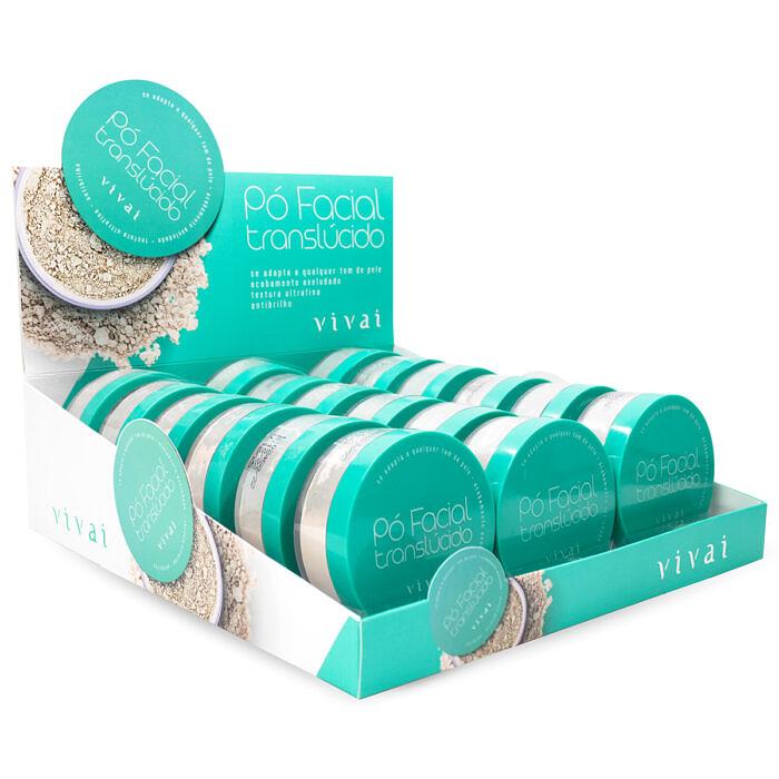 Vivai Pó Facial Translúcido | Unick Make