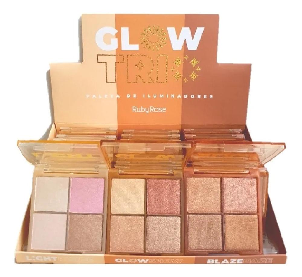 Ruby Rose Paleta De Iluminadores Glow | Unick Make